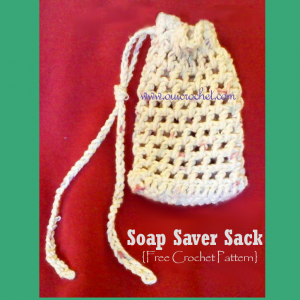 Soap Saver Sack {Free Crochet Pattern} - Oui Crochet