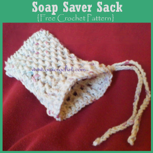 Soap Saver Sack {Free Crochet Pattern} - Oui Crochet